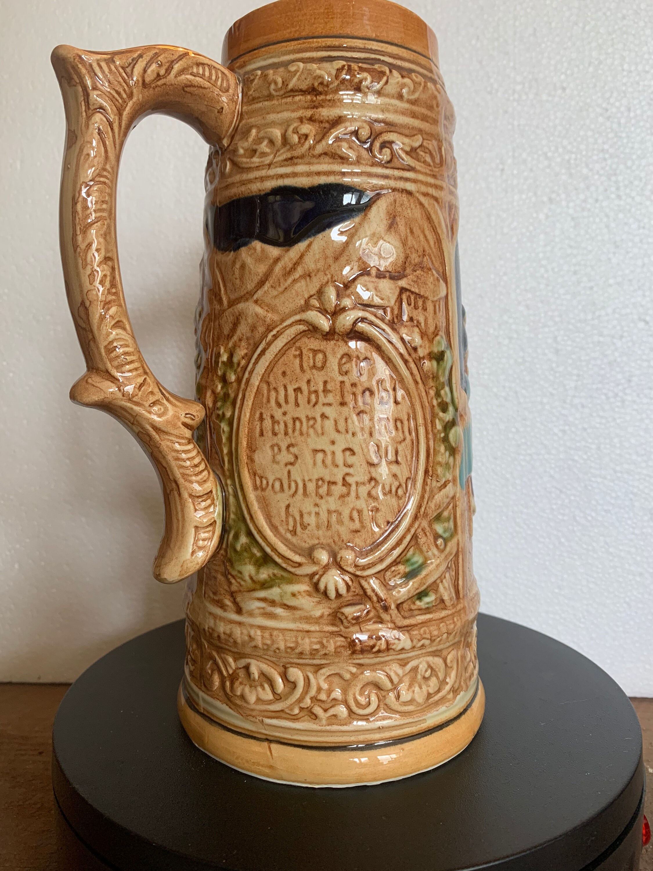 Vintage Porcelain 48 Ounce German Style Beer Stein | Ceramic48 Ounce ...