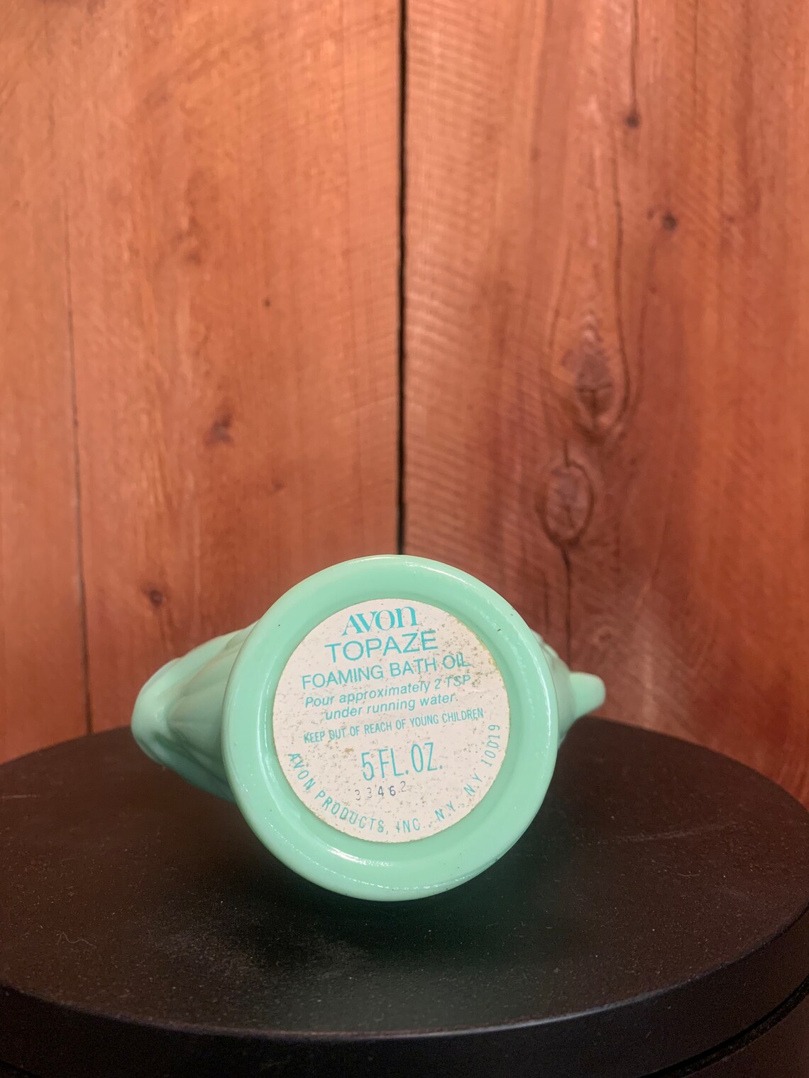 Vintage Avon Milk Glass Green Cologne Bottle | Koi Fish Perfume Bottle ...