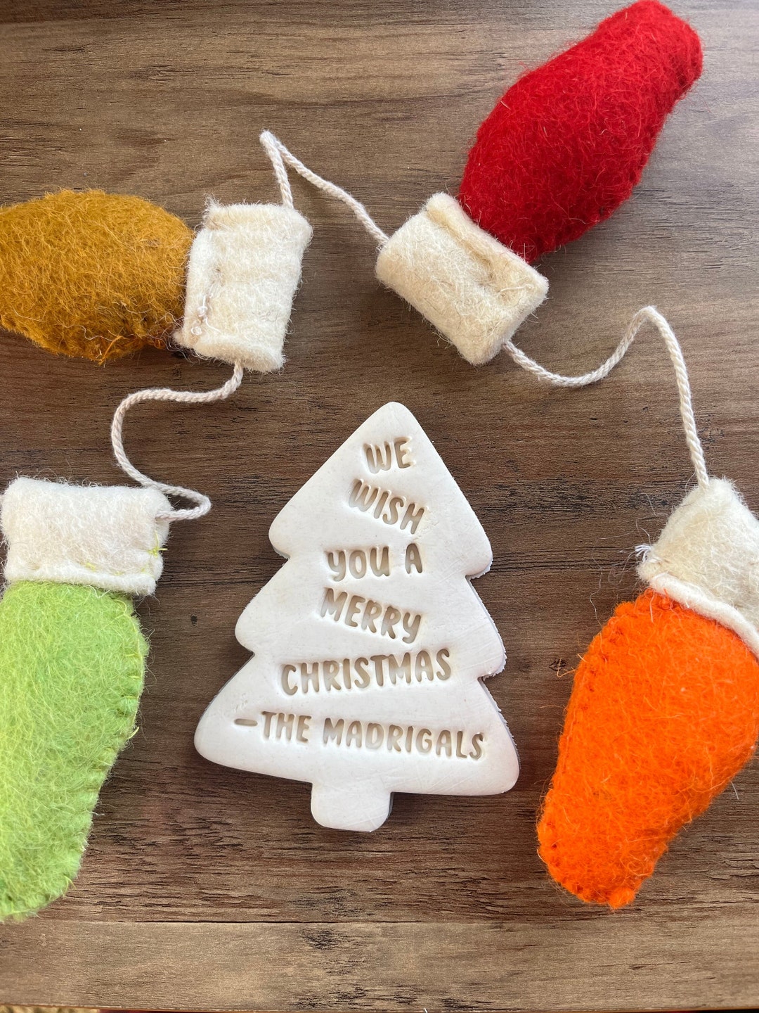 We Wish You A Merry Christmas Personalized Cookie Cutter and Stamp ...