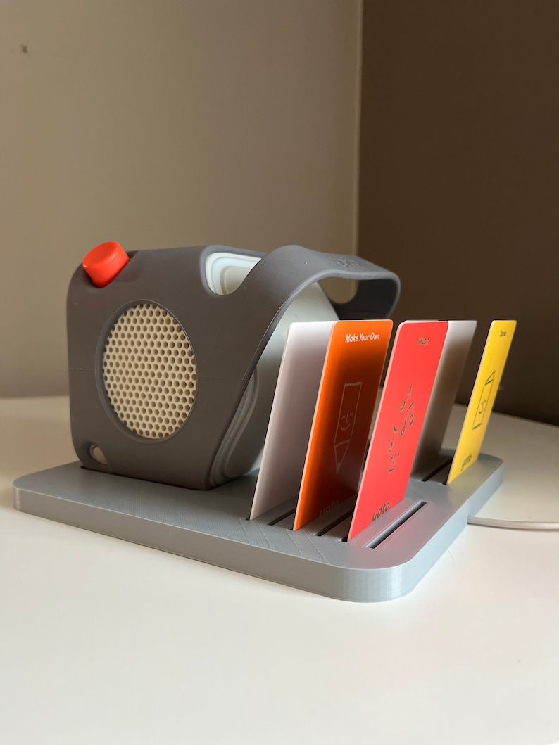 Original Music Player Docking Stand and 12 Card Holder Toy - Etsy