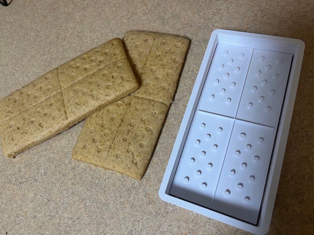 Graham Cracker Shaped Cutter and Stamp - Snack Crackers Cookies ...
