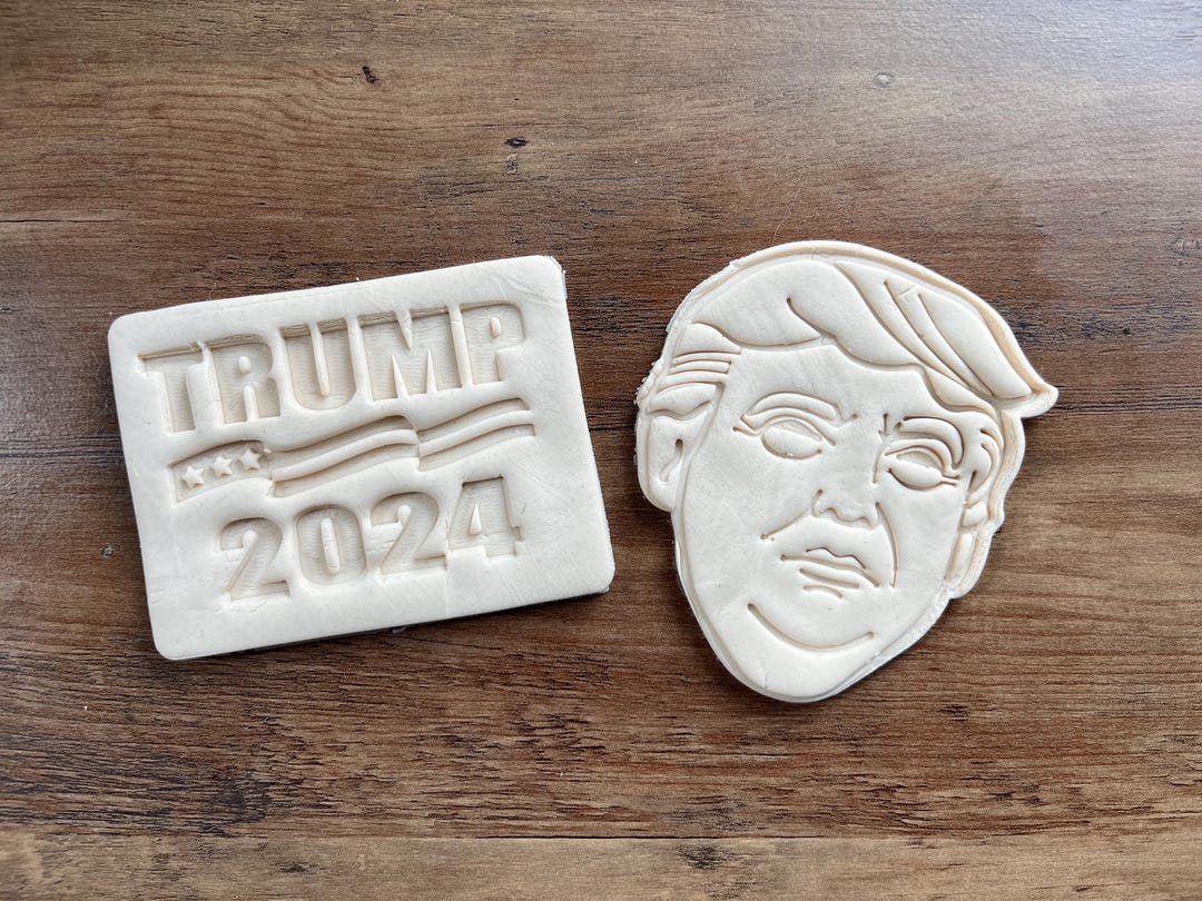 Donald Trump 2024 Cookie Cutter Set - Election Cookies - Republican ...