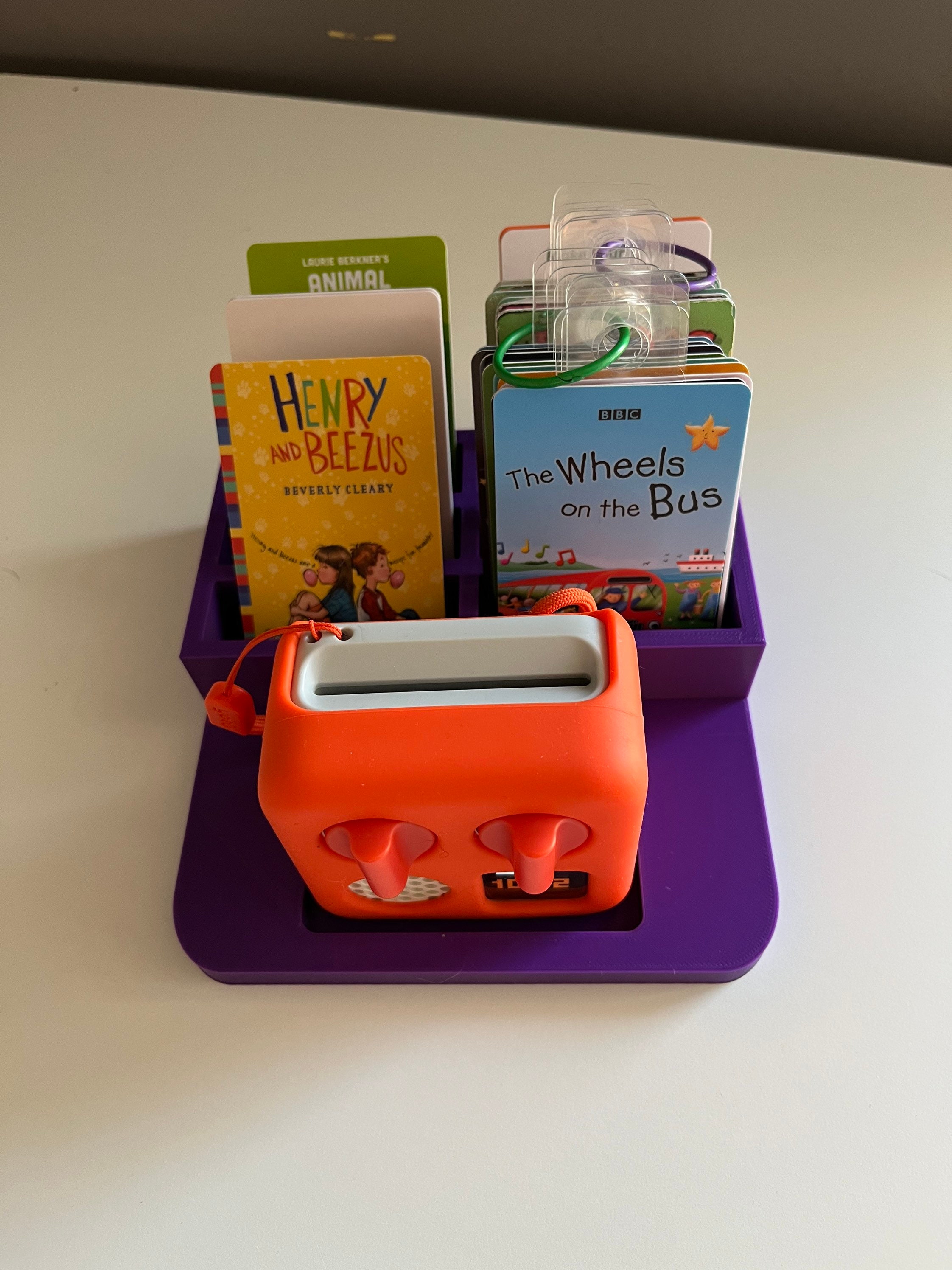 MINI Music Player Docking Stand and Card Holder Toy Storage - Etsy