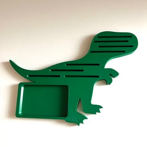 Dinosaur MINI Music Player Docking Stand and 8 Card Holder- Toy Storage ...