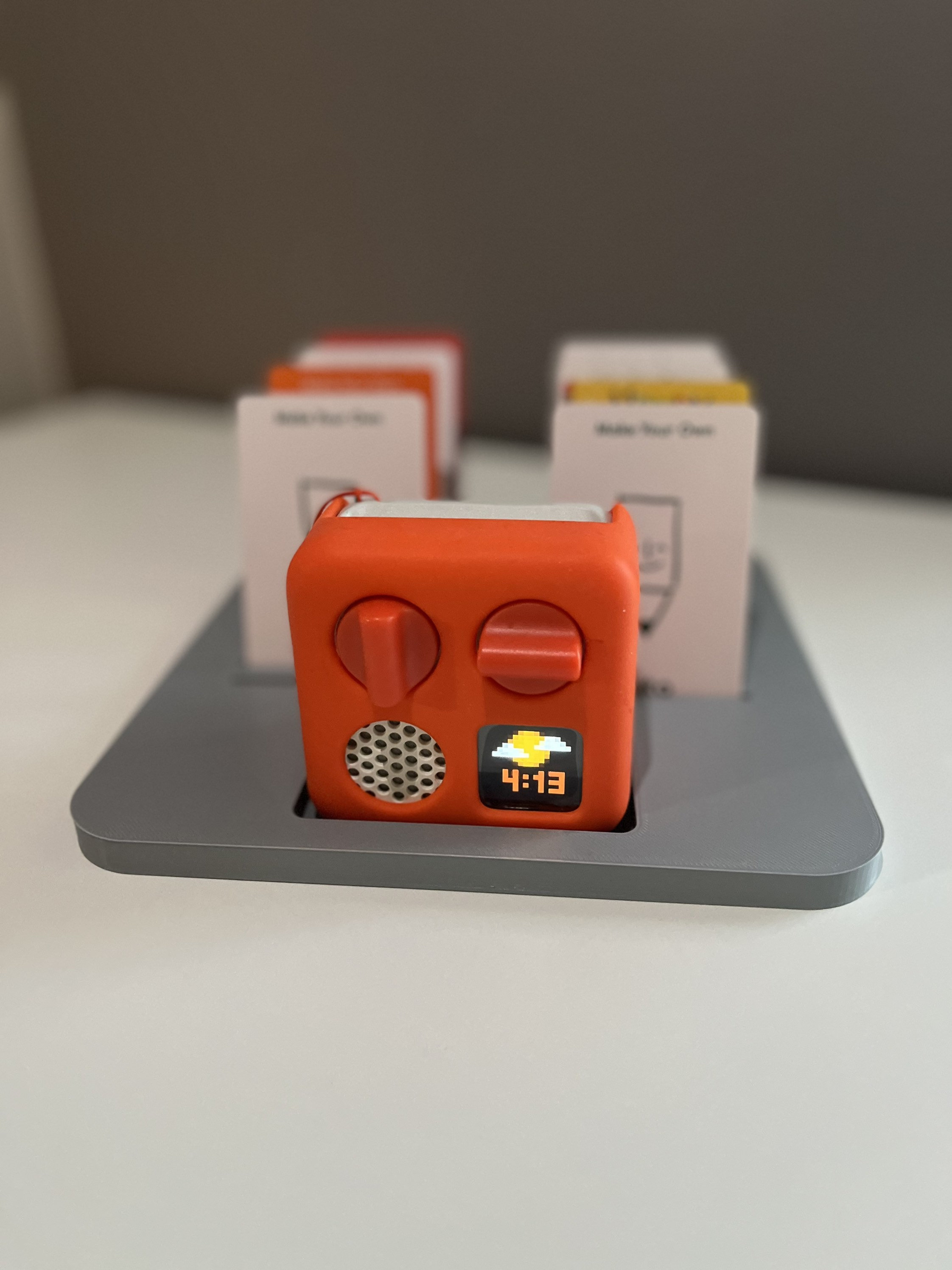 MINI Music Player Docking Stand and Card Holder Toy Storage - Etsy
