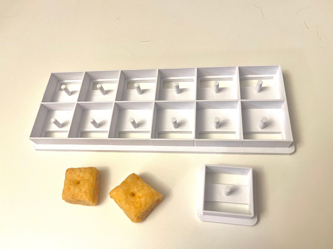 Square Cracker Cutter - Snack Crackers - Cookies - Sourdough Cheese ...