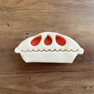 Pie Shaped Cookie Cutter Set With Imprint Stamp Linzer Cookies Sandwich ...