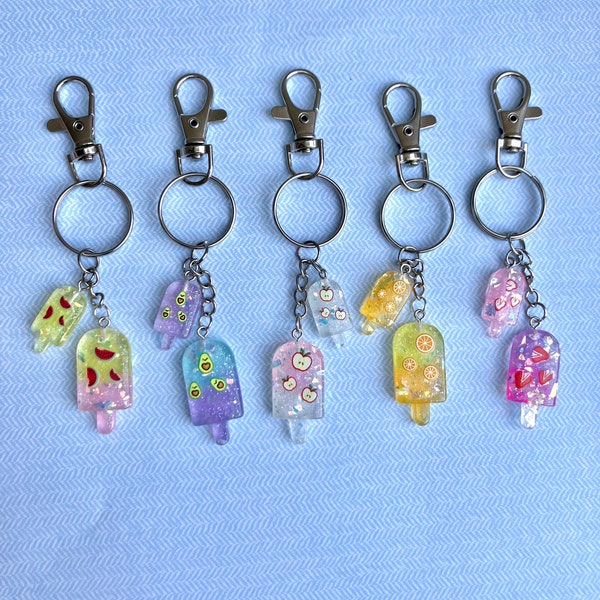 Popsicle Keychain - Etsy
