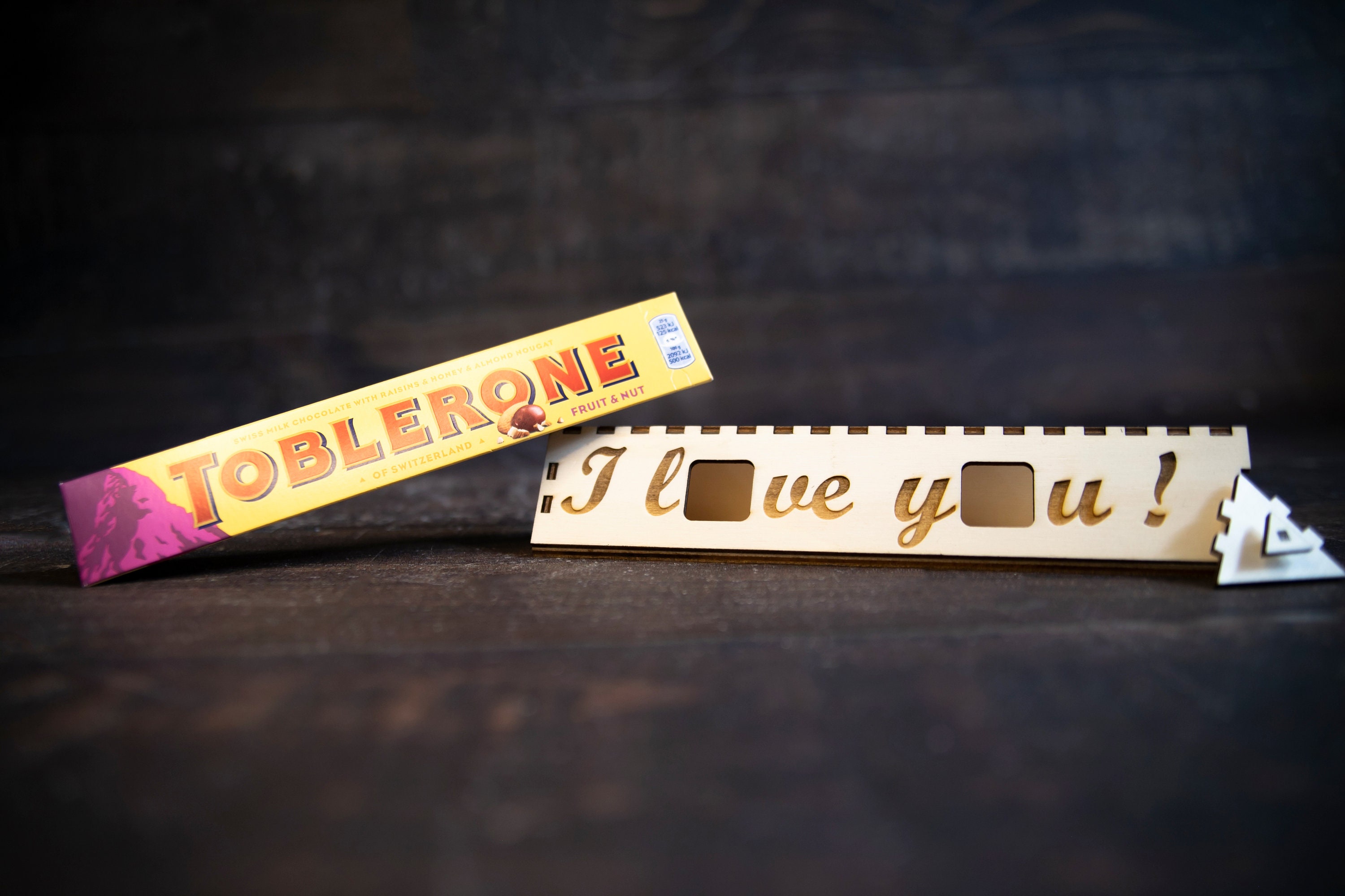 Toblerone Box, Gift Idea, Love, I Love You, Gift Box - Etsy