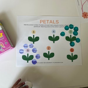 SPRING FLOWER BUNDLE Activity Pack for Children, Digital Download ...