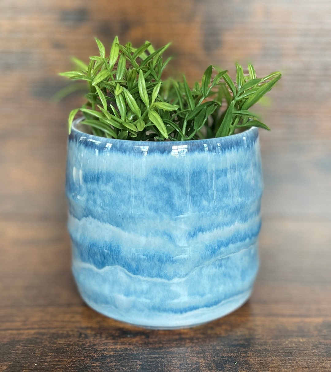 Handmade Wheel Thrown Planter Ceramic Planter Succulent - Etsy
