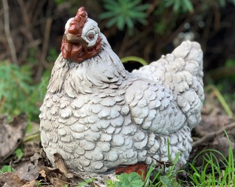 Concrete Chicken Decor - Etsy