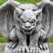 Winged Gargoyle Vampire Statue Concrete Monster Sculpture Garden ...