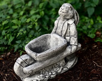 Large Rabbit Planter - Etsy
