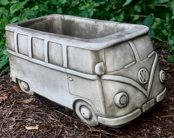 Large Vw Bus Flower Pot - Etsy