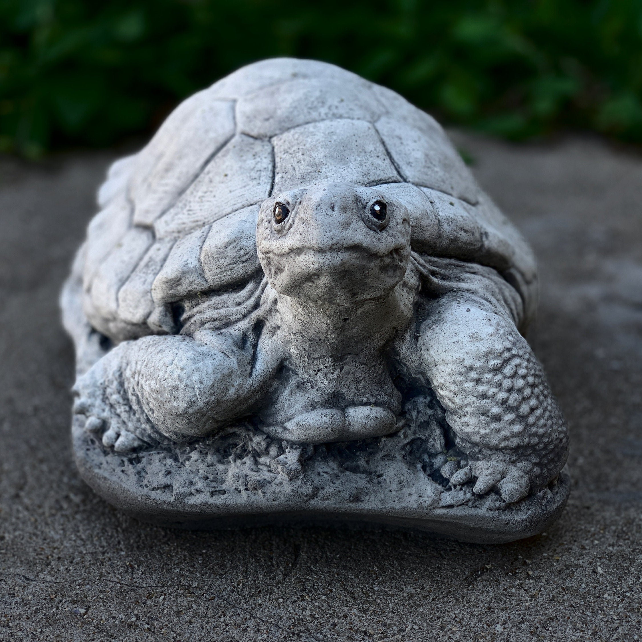 Garden Turtle Statue Sea Turtle Decor Cement Turtle Sculpture Outdoor ...
