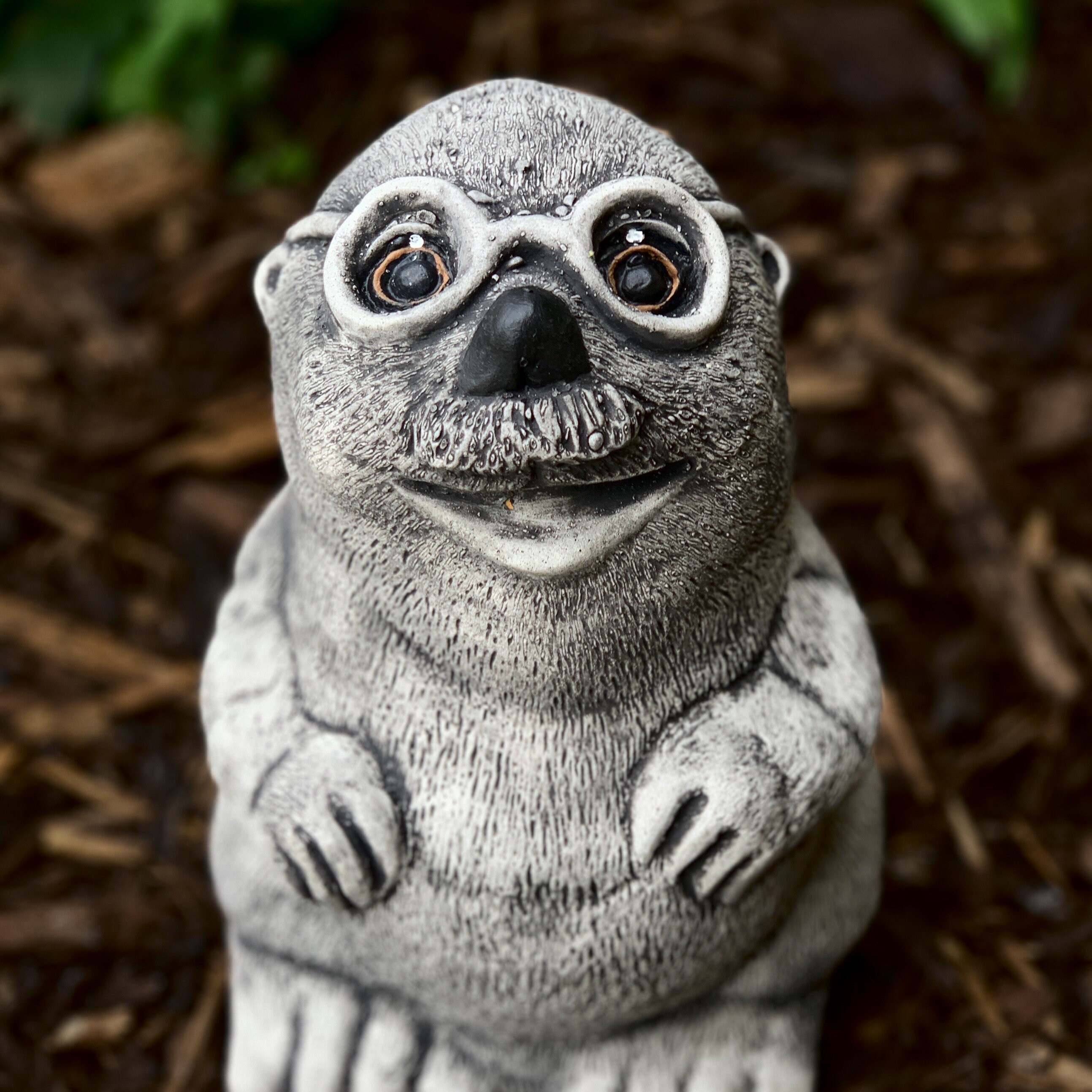 Father Mole Sculpture Stone Mole Ornament Unique Mole Figurine - Etsy
