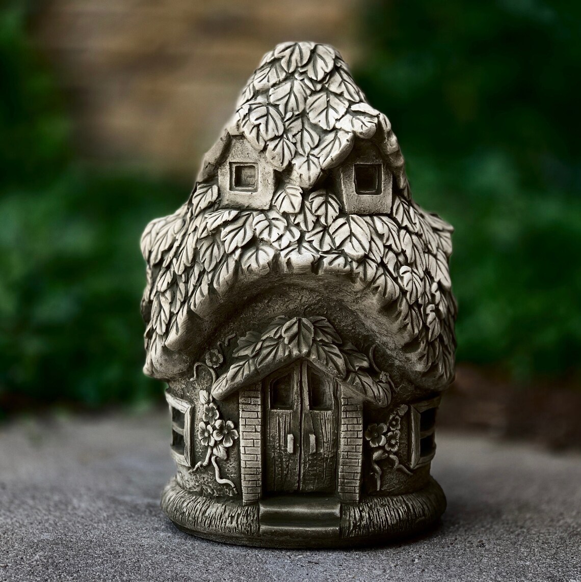 Garden Fairy House Stone Fairy House Handmade Fairy House Garden House ...