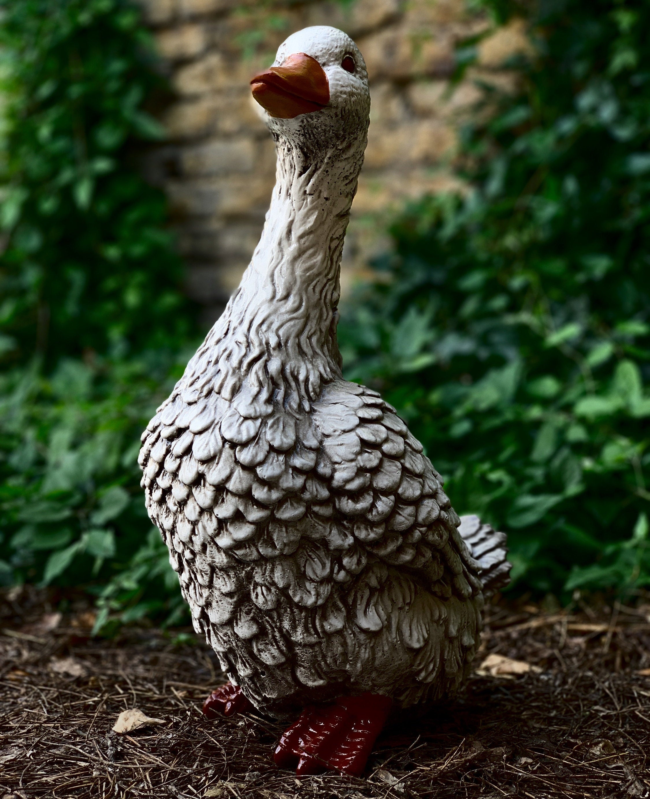 Large Goose Statue Realistic Goose Ornament Garden Goose - Etsy UK