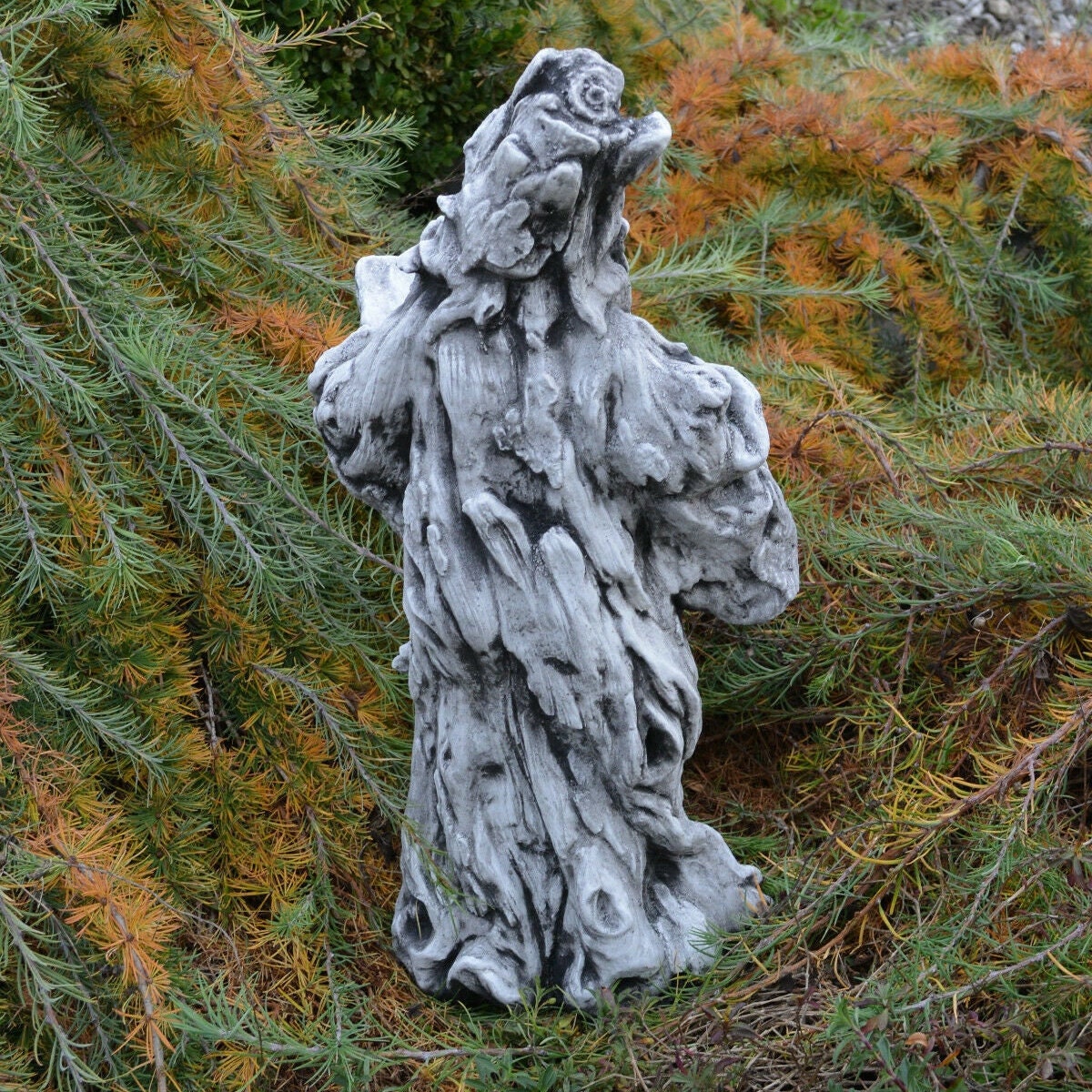 Wise Wizard Statue Concrete Wizard Figurine Cement Wizard - Etsy