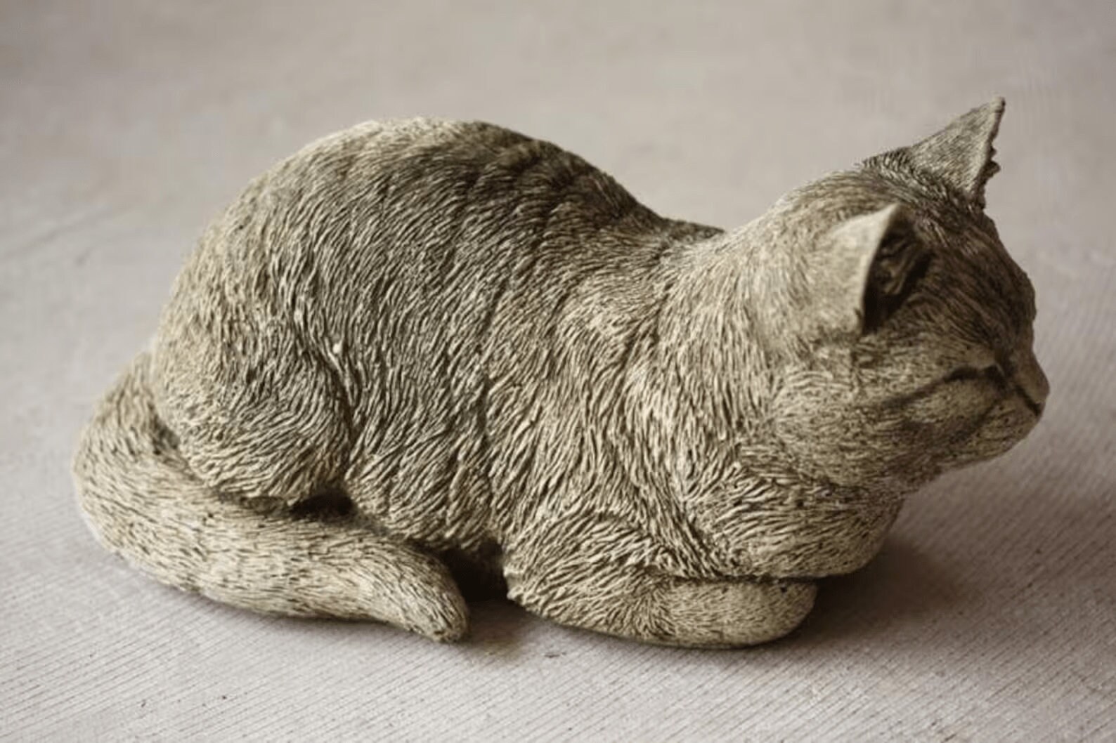 Concrete Cat Decor Home Garden Ornament Outdoor Cat Sculpture - Etsy