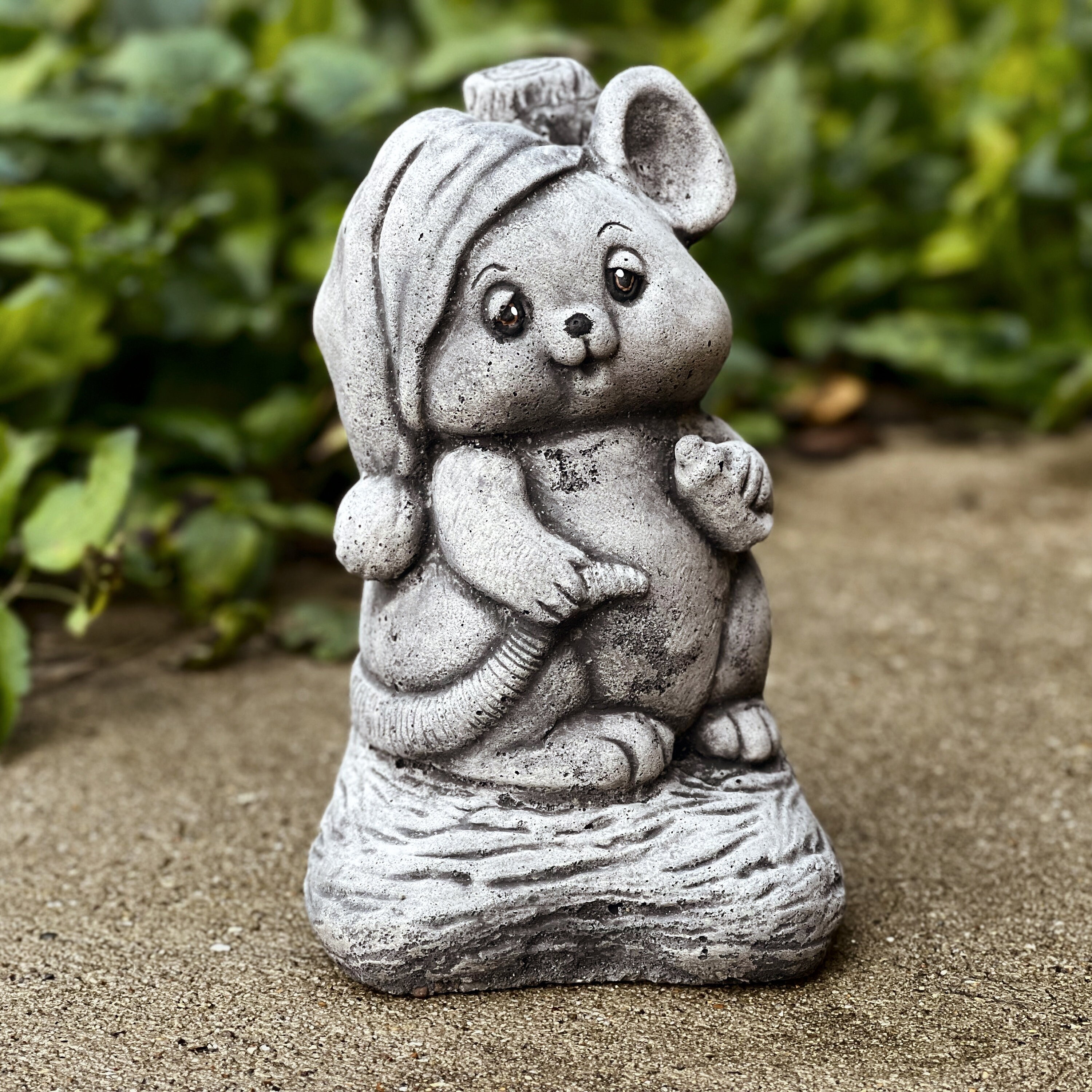 Mouse Garden Statue