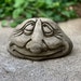 Retro Smiley Face Ornament Funny Face Garden Statue Unique Bust ...