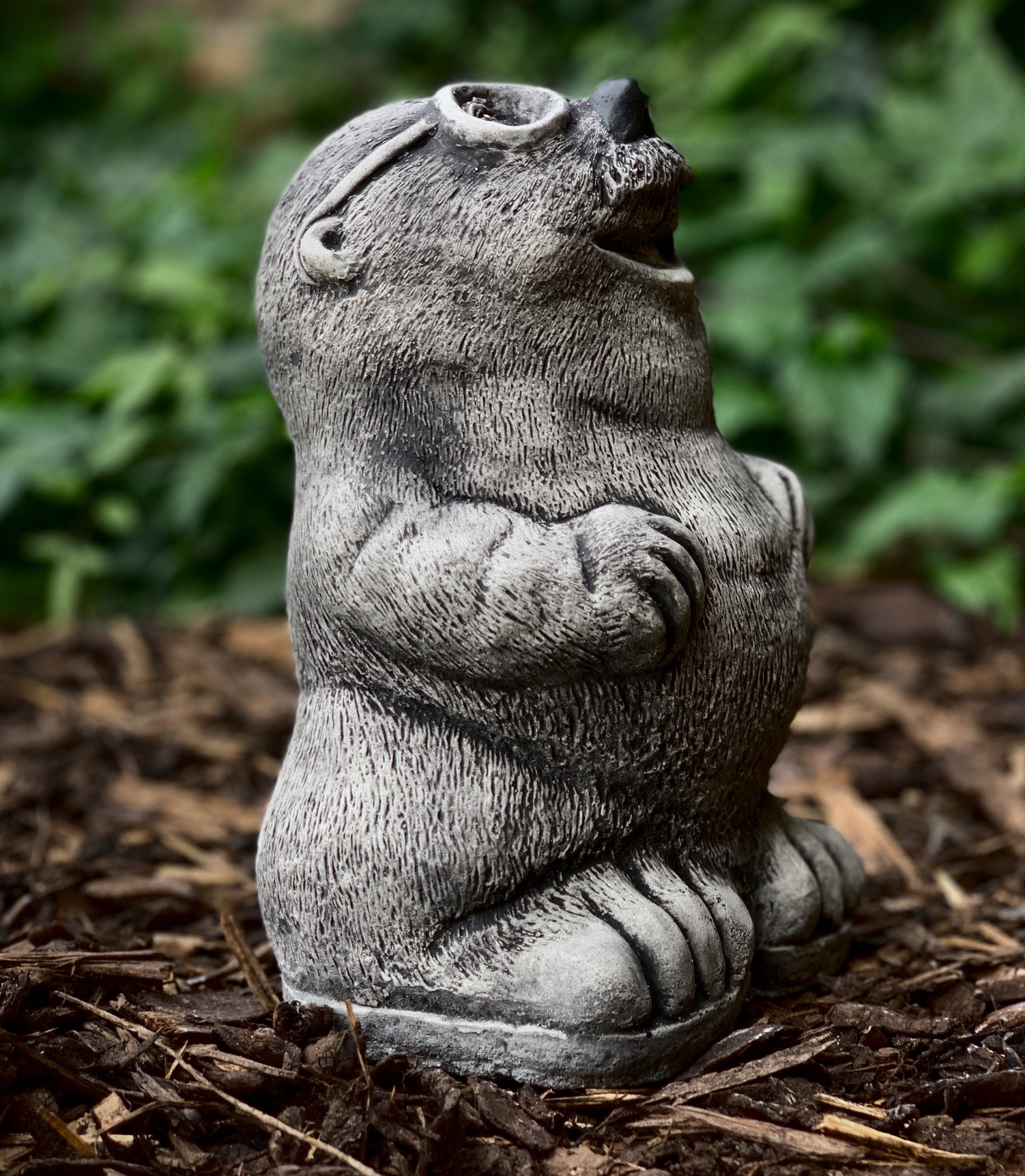 Father Mole Sculpture Stone Mole Ornament Unique Mole Figurine - Etsy