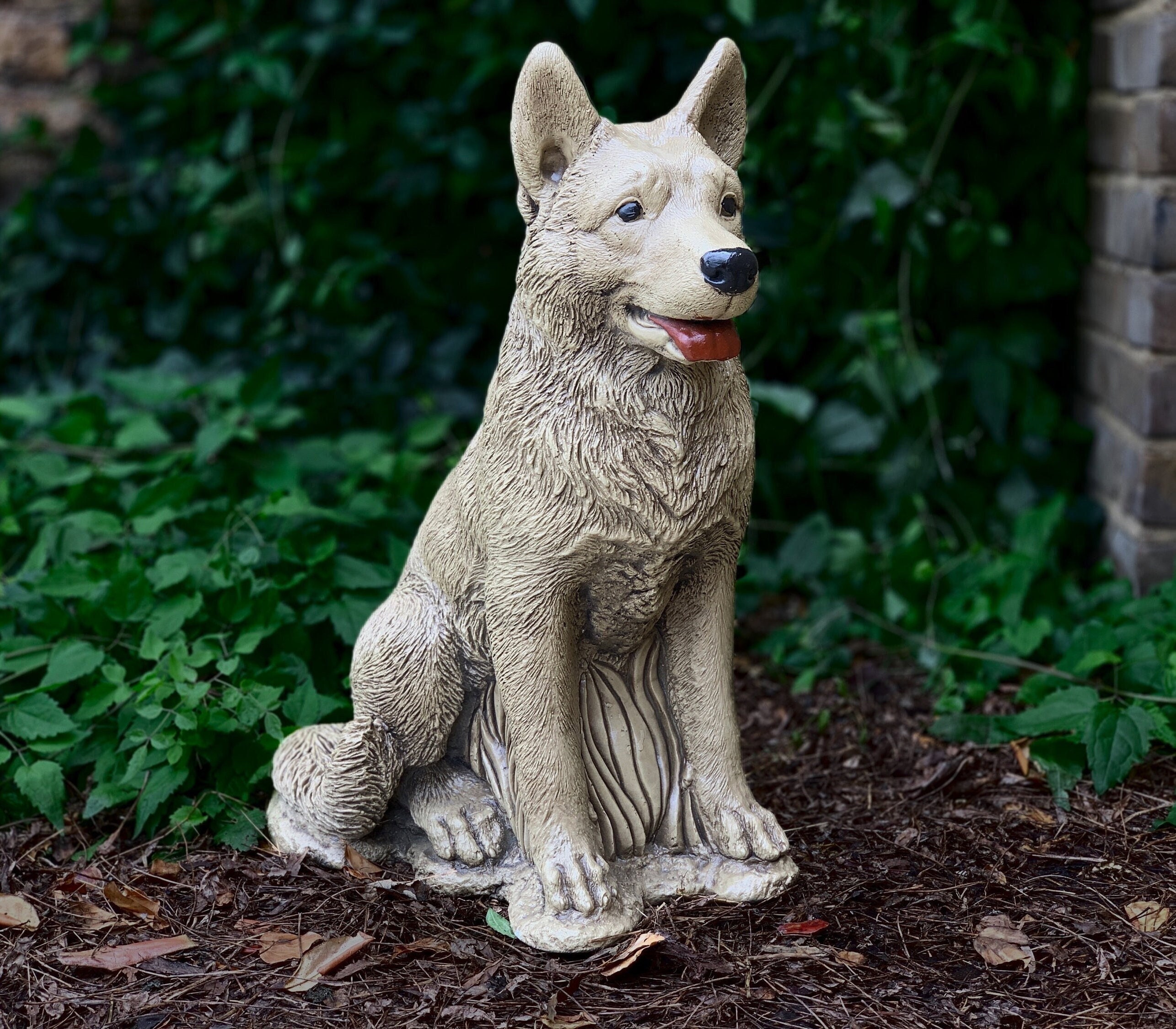 Large German Shepherd Dog Concrete German Dog Statue Stone Dog ...