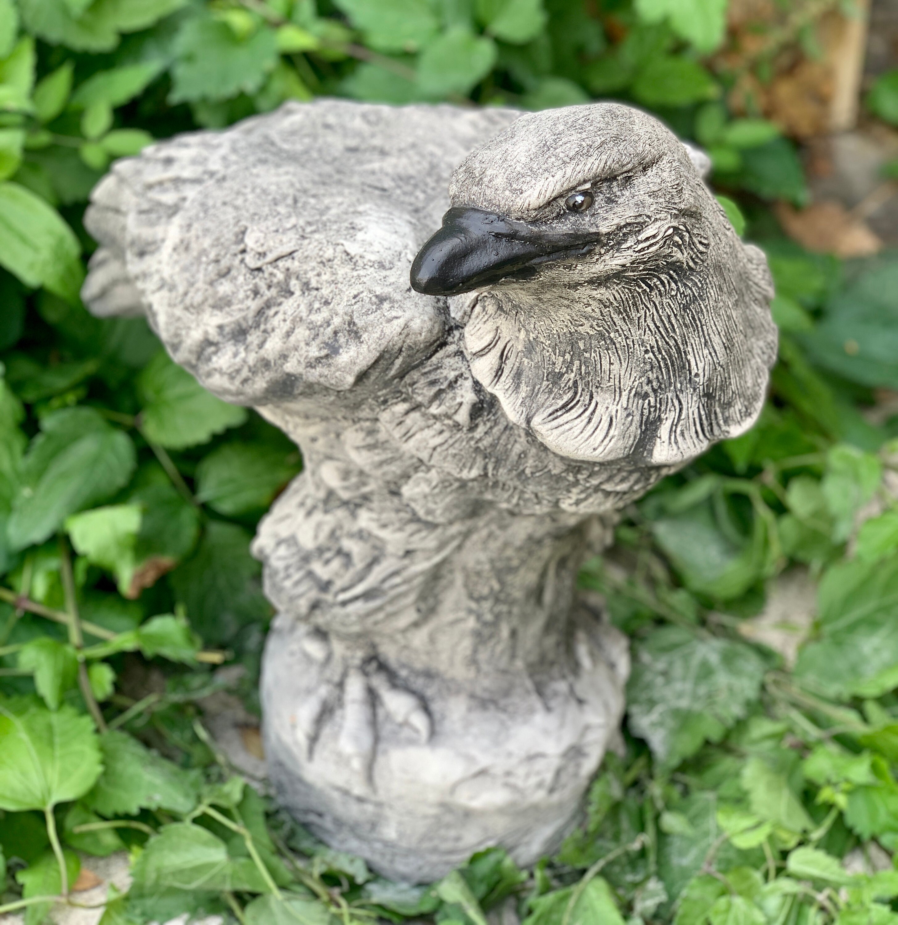 Large Eagle Statue Wild Eagle Decor Realistic Eagle Ornament Garden ...