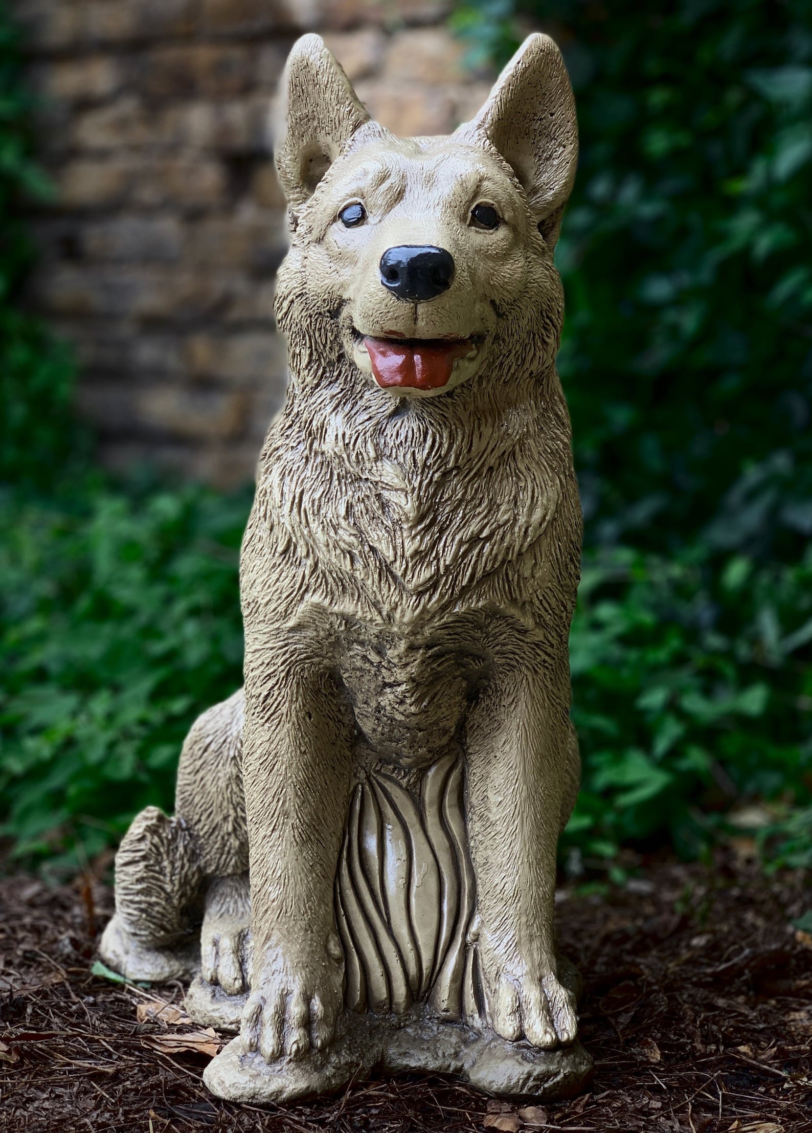 Large German Shepherd Dog Concrete German Dog Statue Stone Dog ...