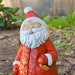 Concrete Santa Figurine Stone Santa Claus Statue Cement New - Etsy