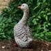 Large Goose Statue Realistic Goose Ornament Garden Goose Figure Cement ...
