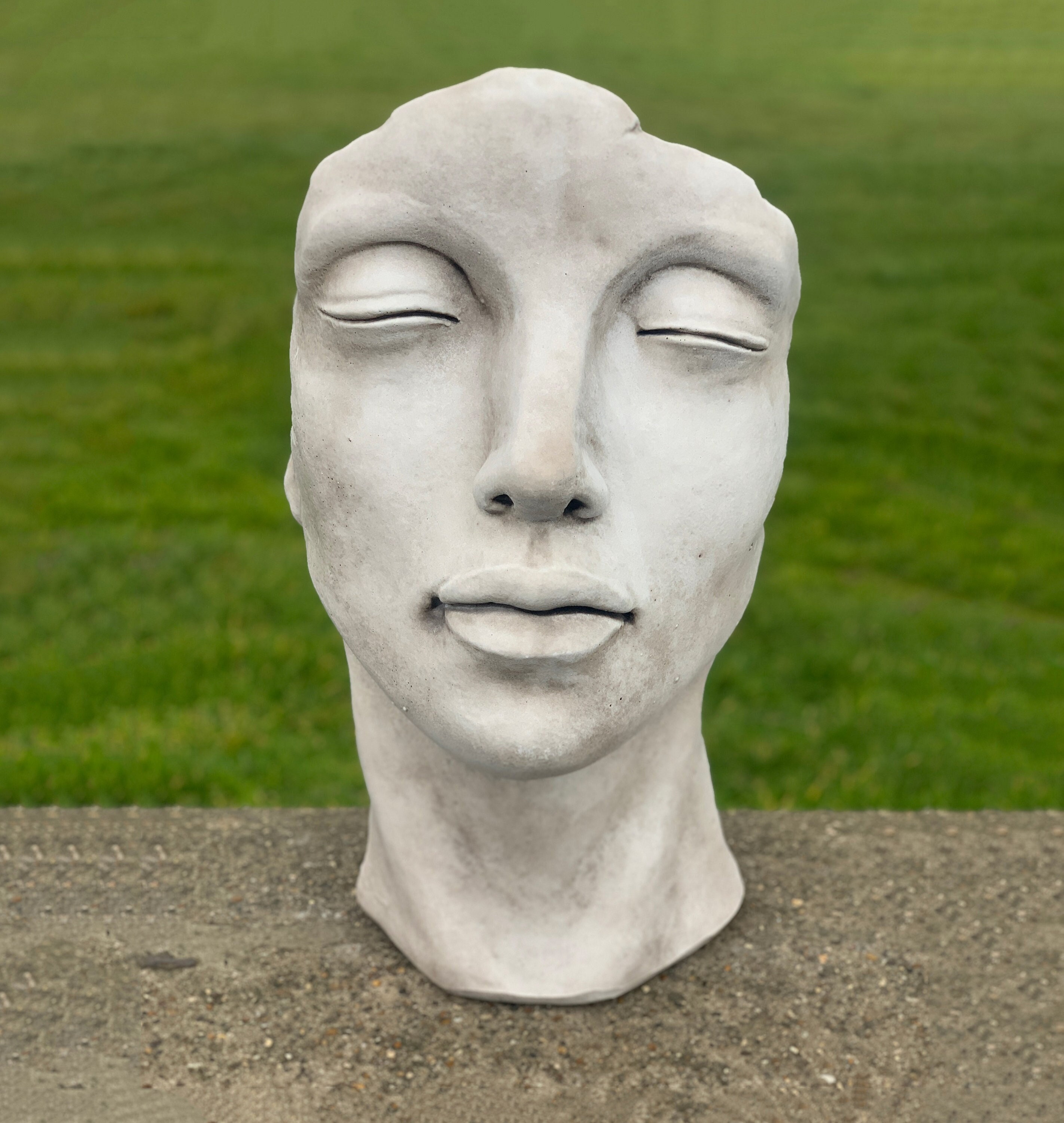 Stone Statue Face