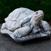 Garden Turtle Statue Sea Turtle Decor Cement Turtle Sculpture Outdoor ...