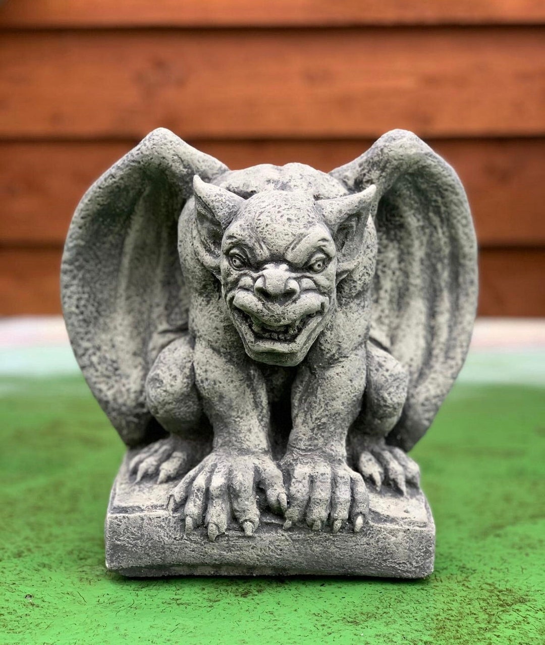 Gothic Gargoyle Sculpture Concrete Demon Figurine Stone Guardian ...