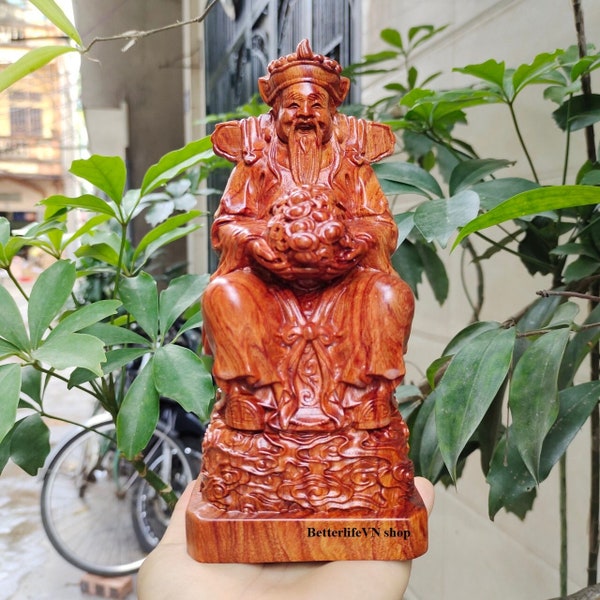 God of Fortune Statue - Etsy