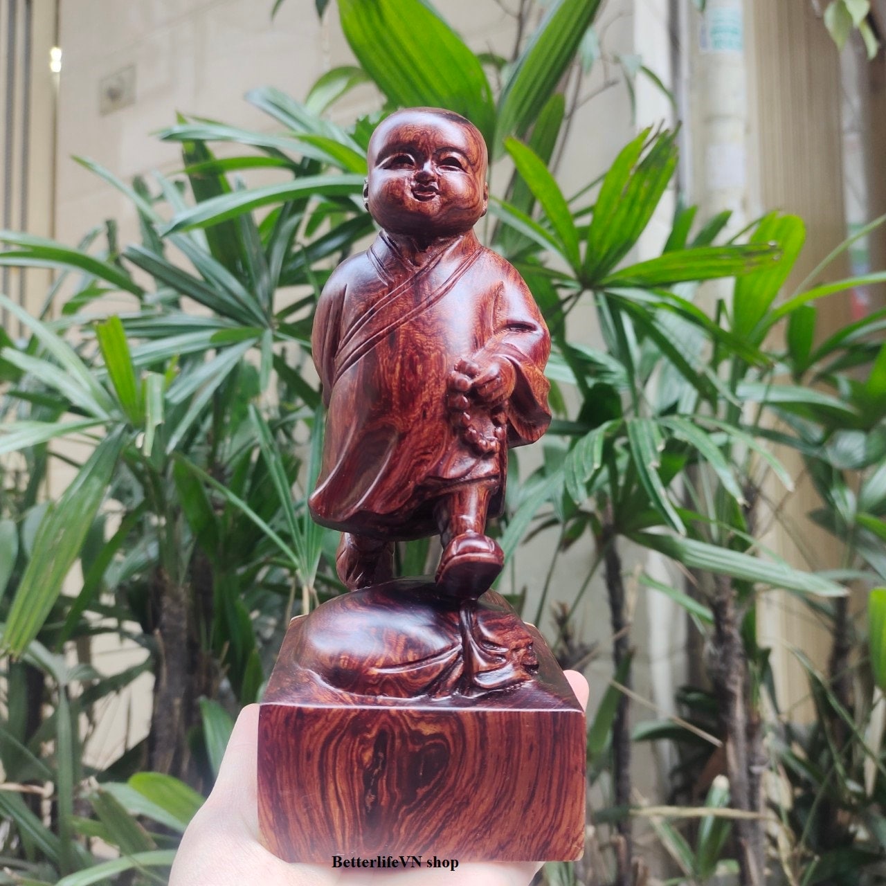 Wooden Little Monk, Monk Statue, Statue Bring Peace, Small Gift - Etsy