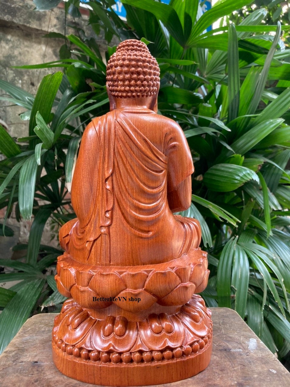 Amitabha Buddha Statue 11.8h Sitting on a Lotus Solid - Etsy