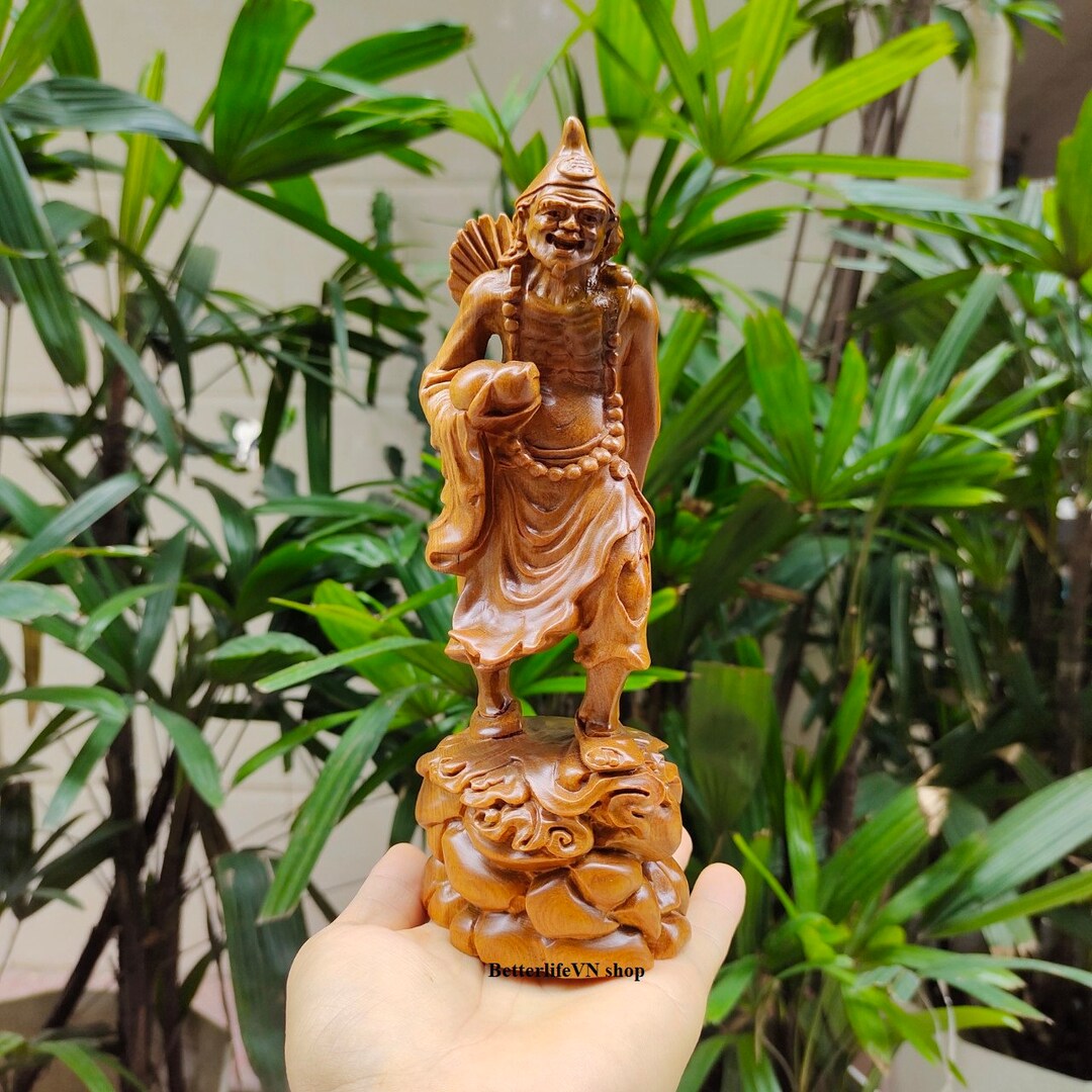Handcrafted Ji Gong Statue, Reincarnated Buddha, a Buddhist Monk ...
