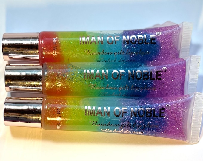 Iman of Noble Rainbow Lip Gloss - Etsy