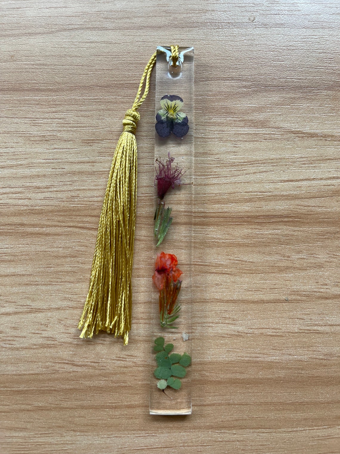 Floral Bookmark, Flower Bookmark, Bookmark, Cute Bookmark, Bookmark ...