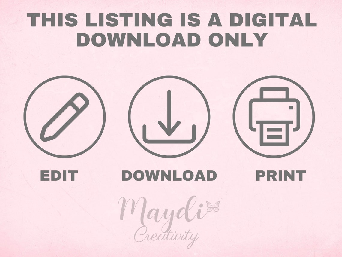 Back to School Boho DIGITAL DOWNLOAD, Editable Daily Routine Checklist ...
