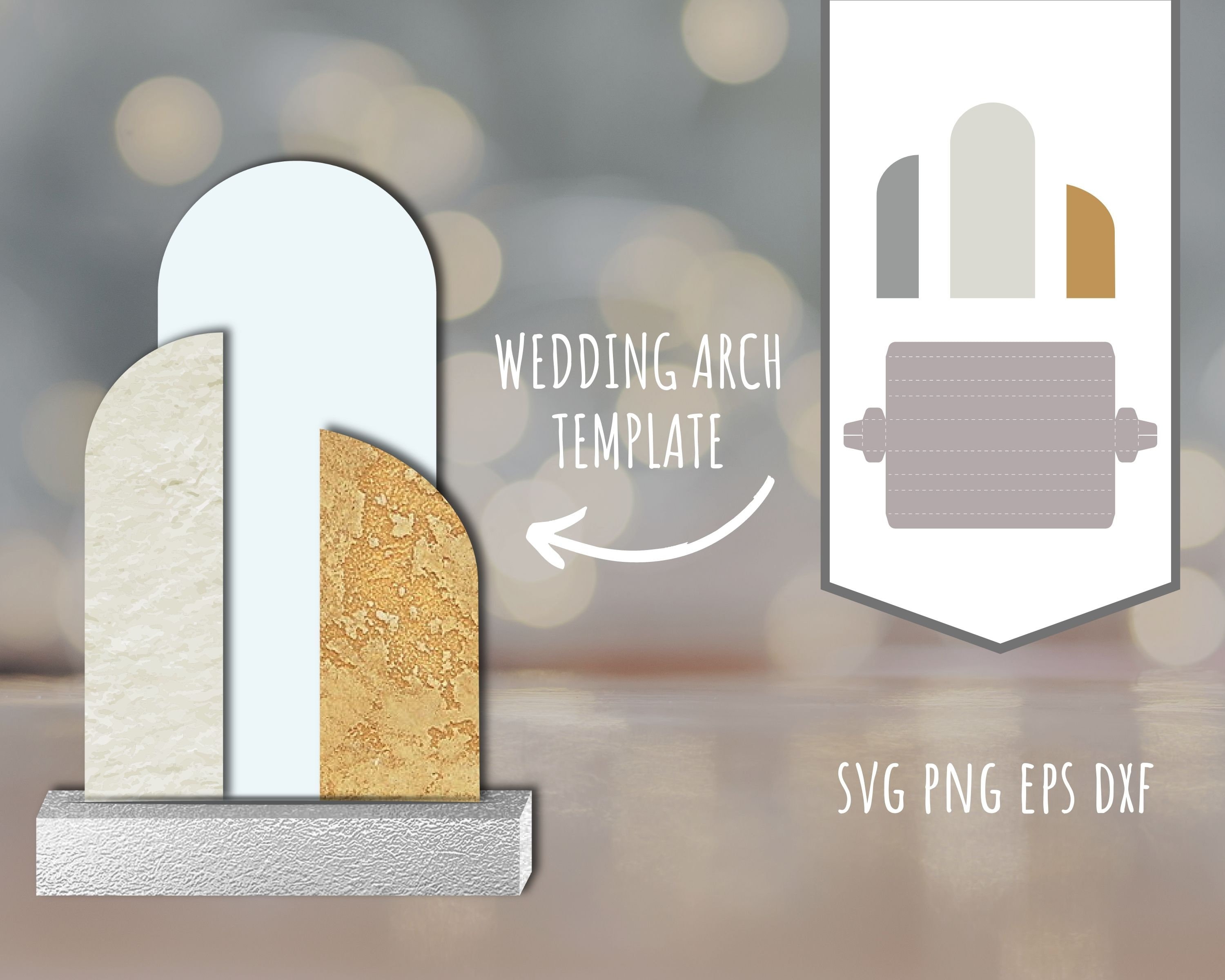 Wedding Arch SVG Bundle Printable Digital Download Files - Etsy