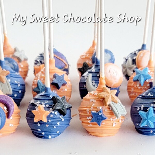 Space Cake Pops - Etsy