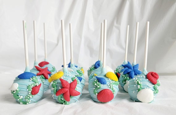 Ocean Cake Pops
