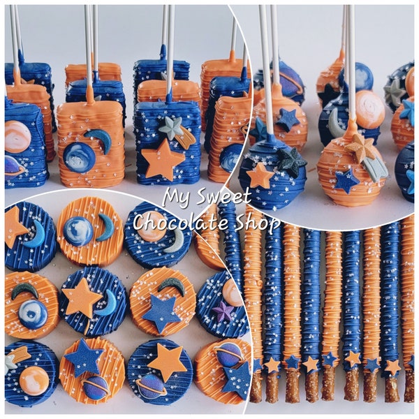 Outer Space Cookie - Etsy