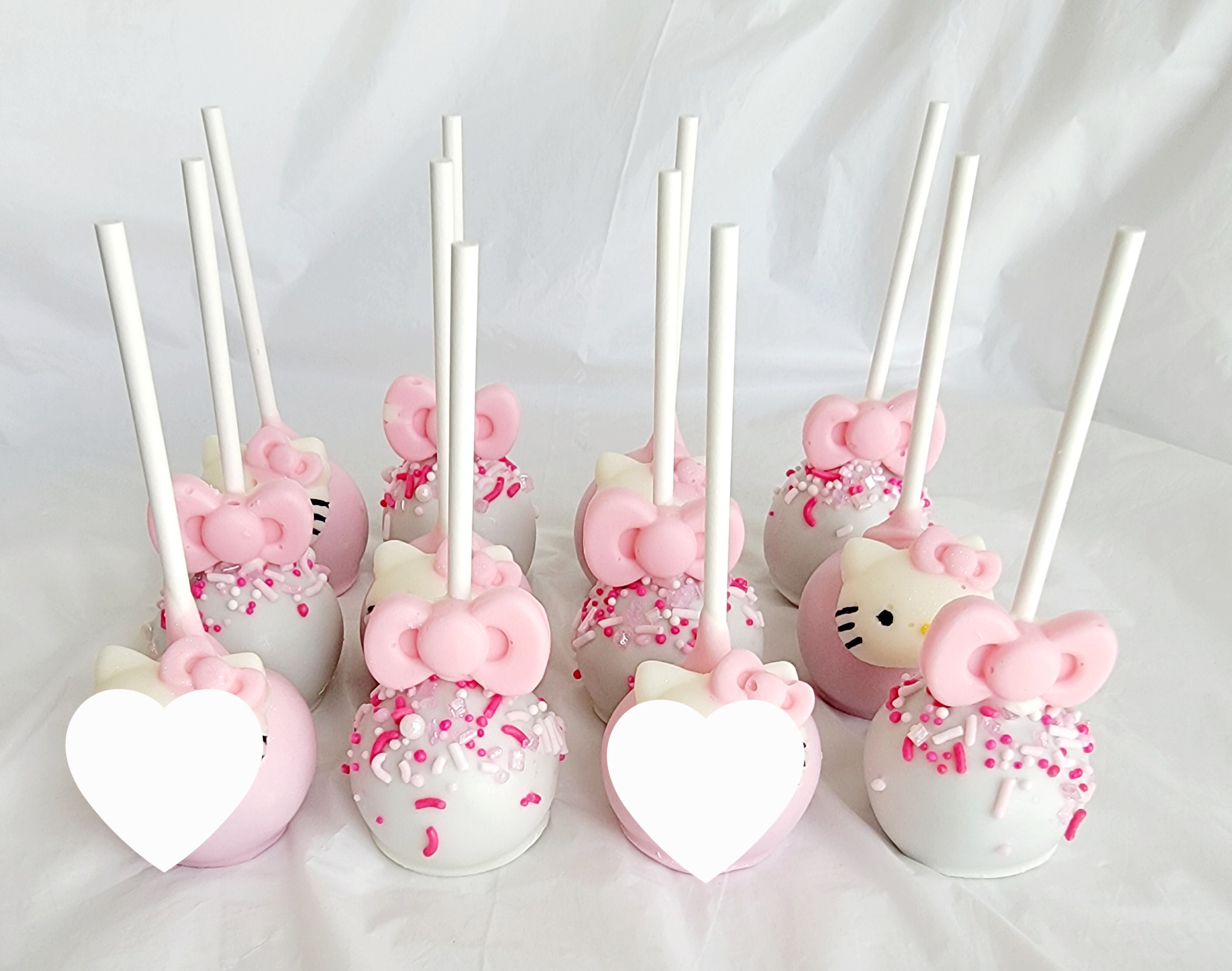 Hello Kitty Cake Pops