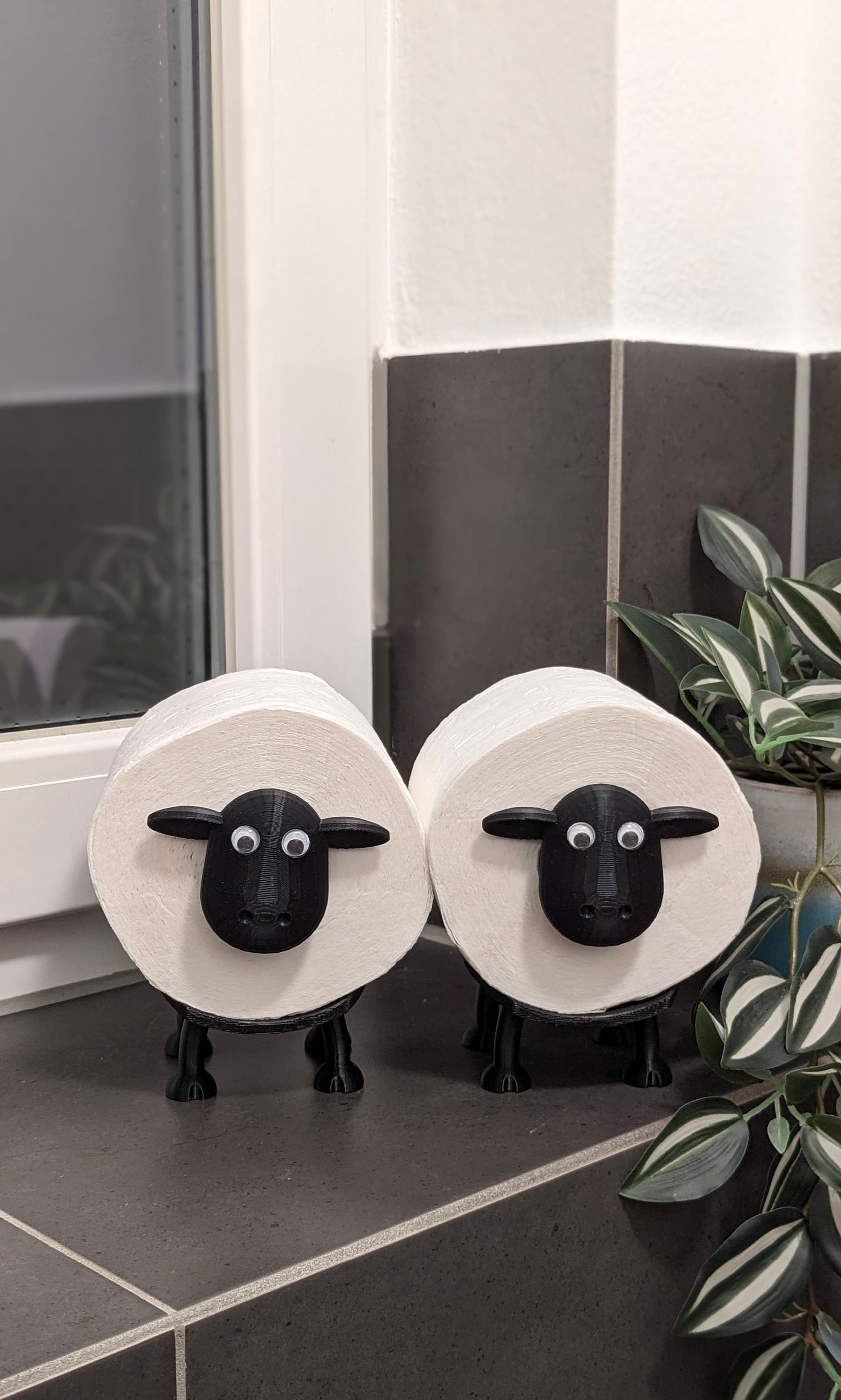 Molly Toilet Paper Holder Sheep Bathroom Decoration Bathroom Guest ...