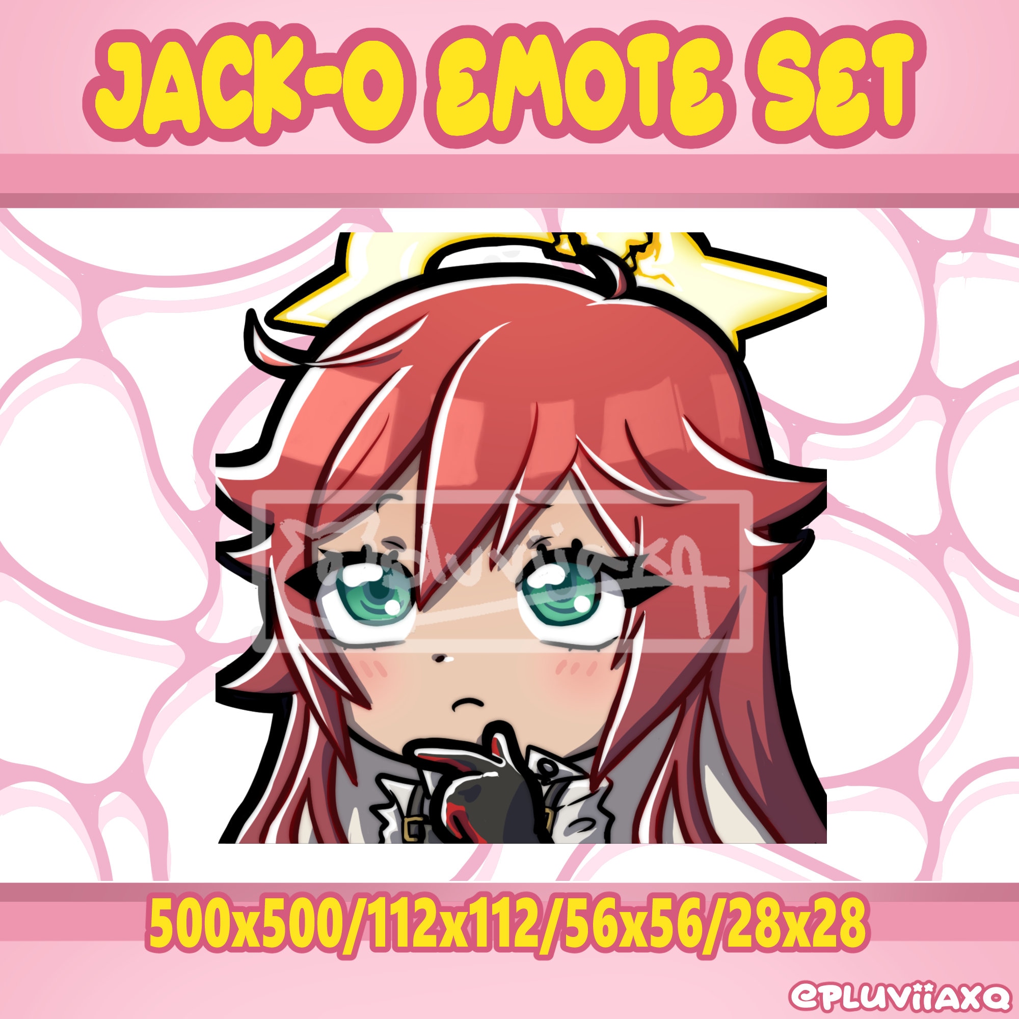 Jack-o' Valentine Guilty Gear Strive Emotes for TWITCH/DISCORD 500x500 ...